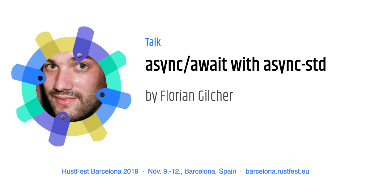Asyncawait With Async Std Barcelona 09 12112019